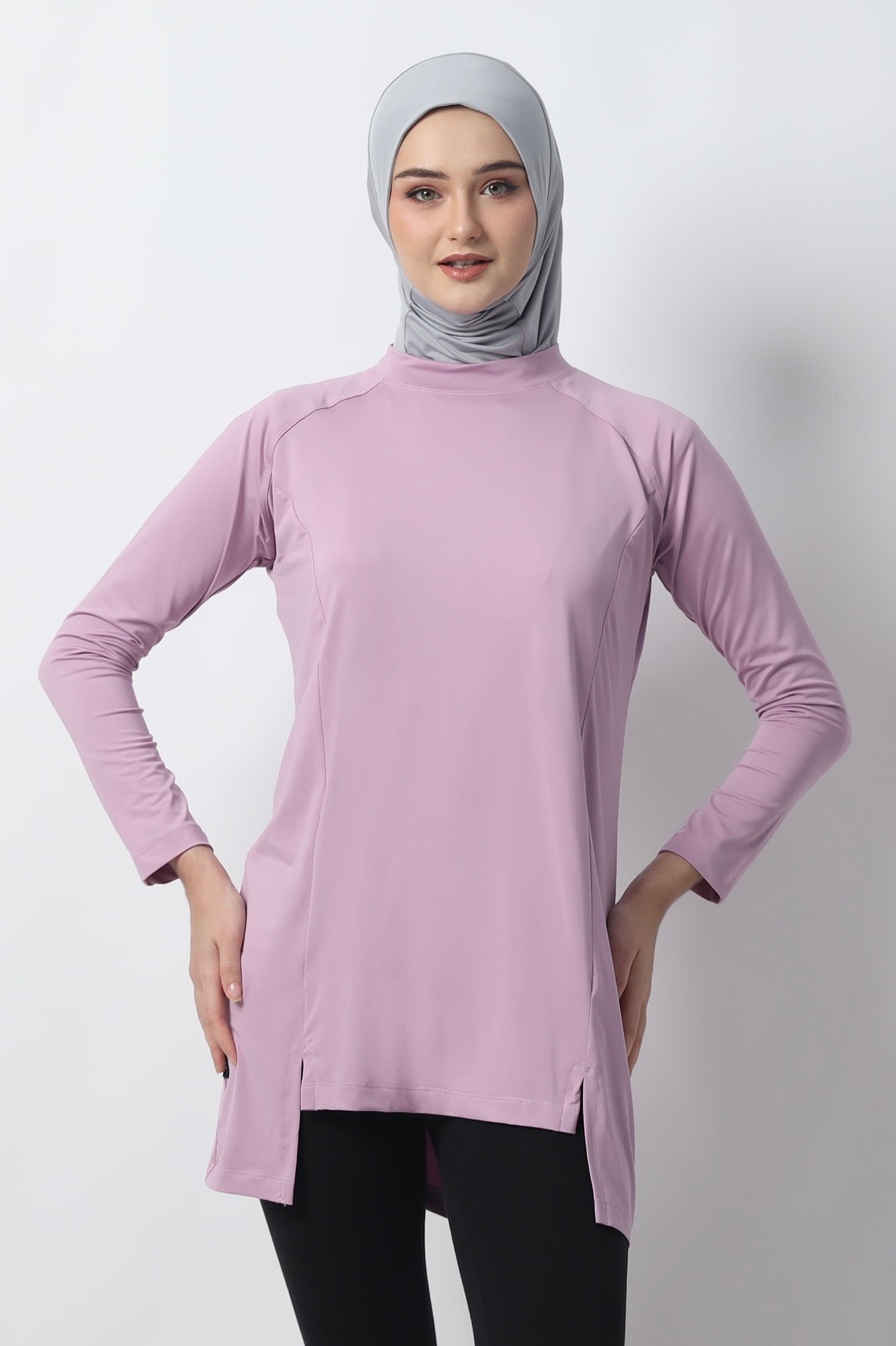 Devonee Long Top - Purple jasper – hiaeverywear.com