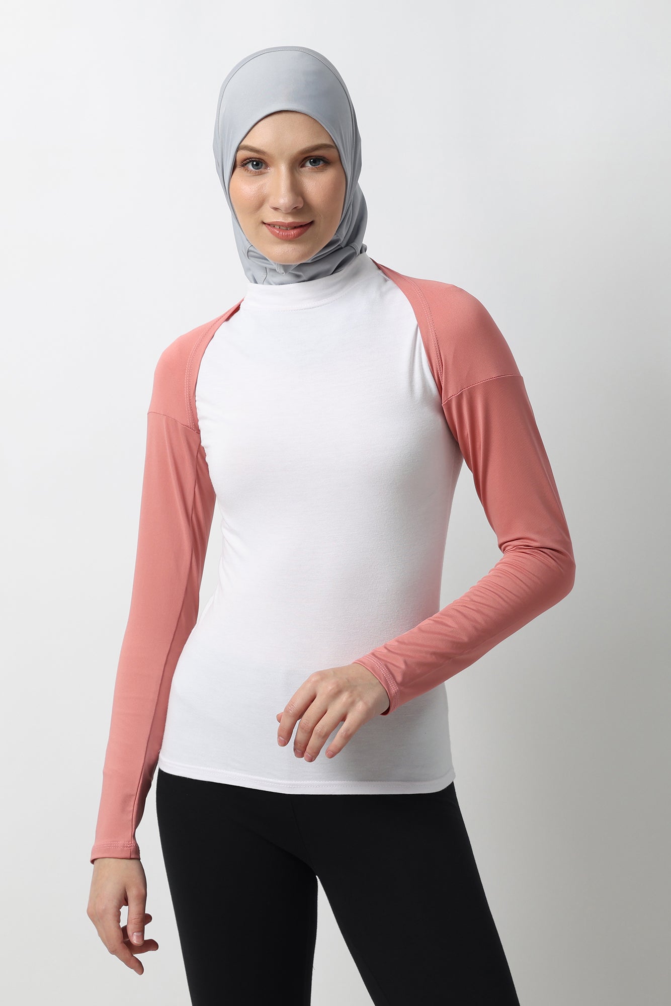Bassama Manset Tangan Sambung Bolero - Dusty Rose – hiaeverywear.com