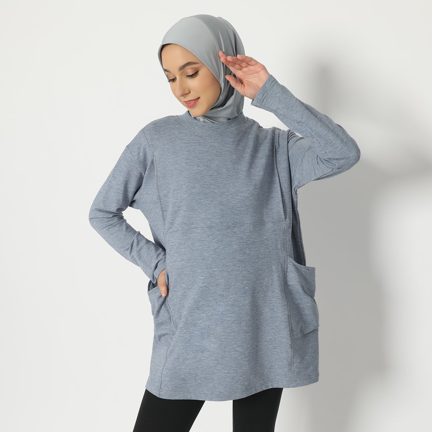 Daveena Top - Mineral Blue – hiaeverywear.com